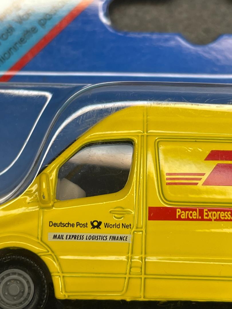SIKU DHL Delivery Van Die-Cast Toy Vehicle Model #1319, Hobbies & Toys ...