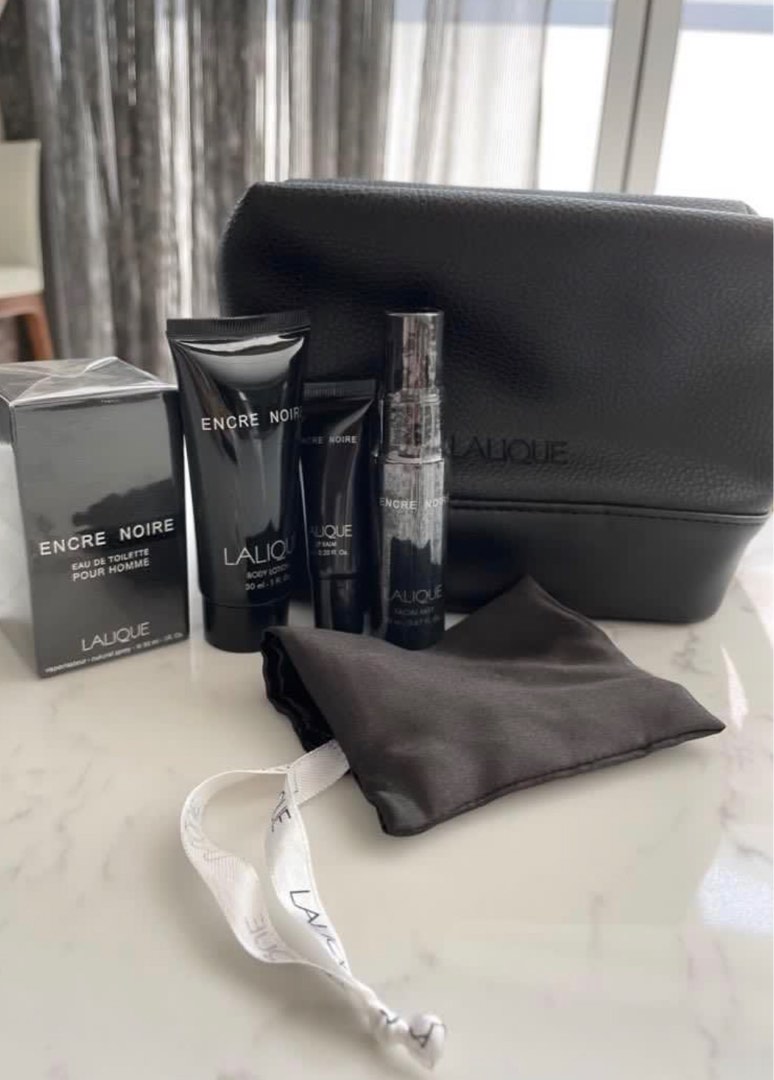 Singapore Airlines First Class Lalique Amenities Kit, Beauty & Personal ...