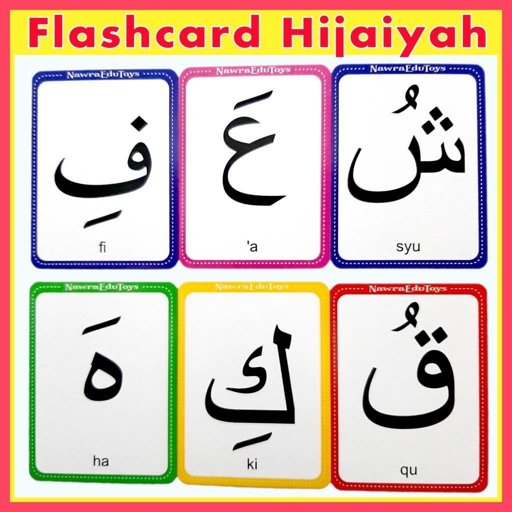 [SINGAPORE SELLER] Hijaiyah Flashcard With Harakat And Rumi (87 ...