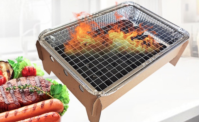 Single-use / Refillable BBQ Grill Barbeque Pit (Quick start, quick ...