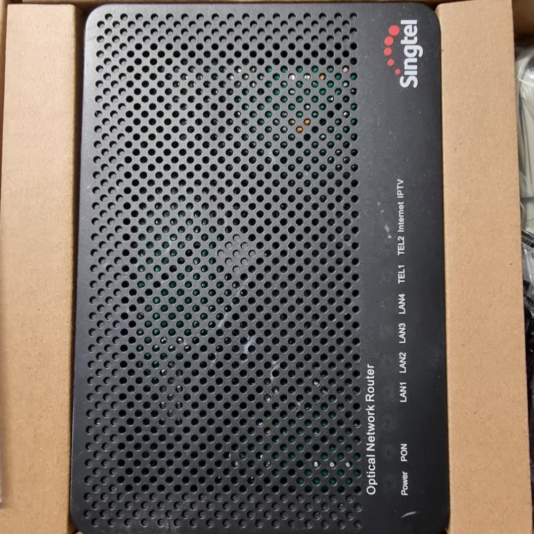 Singtel Optical Network Router & Mesh Router, Computers & Tech, Parts ...