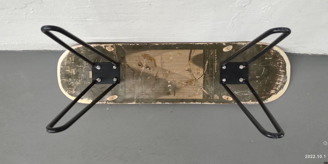 Skateboard deck stool / chair, Furniture & Home Living, Furniture ...