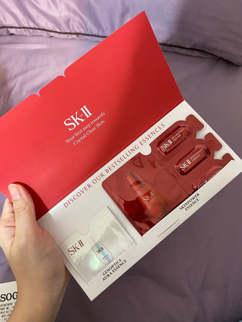 SK-II Sample (100% Authentic), Beauty & Personal Care, Face, Face Care ...