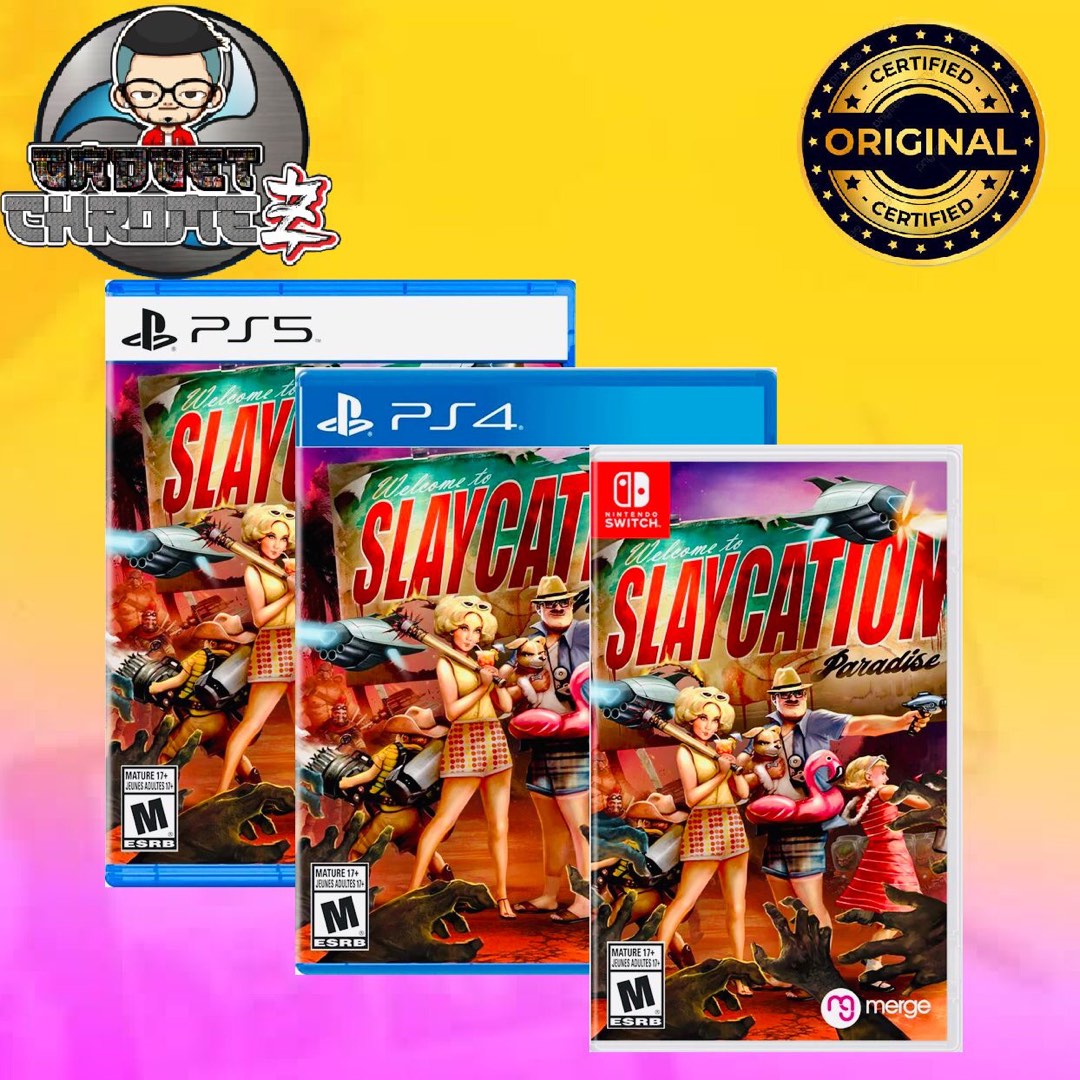 Slaycation Paradise | PS5 / PS4 / Nintendo Switch | BRANDNEW, Video Gaming, Video Games ...