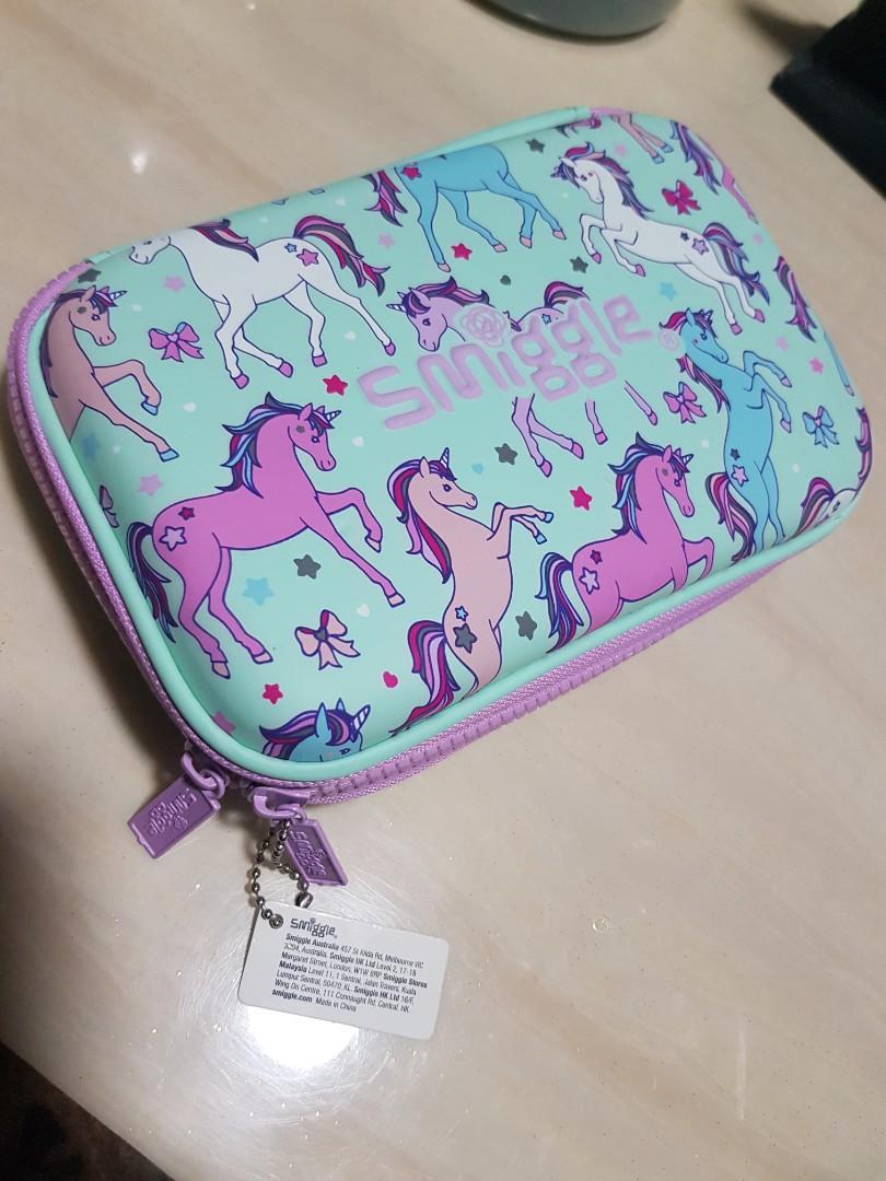 Smiggle unicorn pencil case, Hobbies & Toys, Stationery & Craft ...