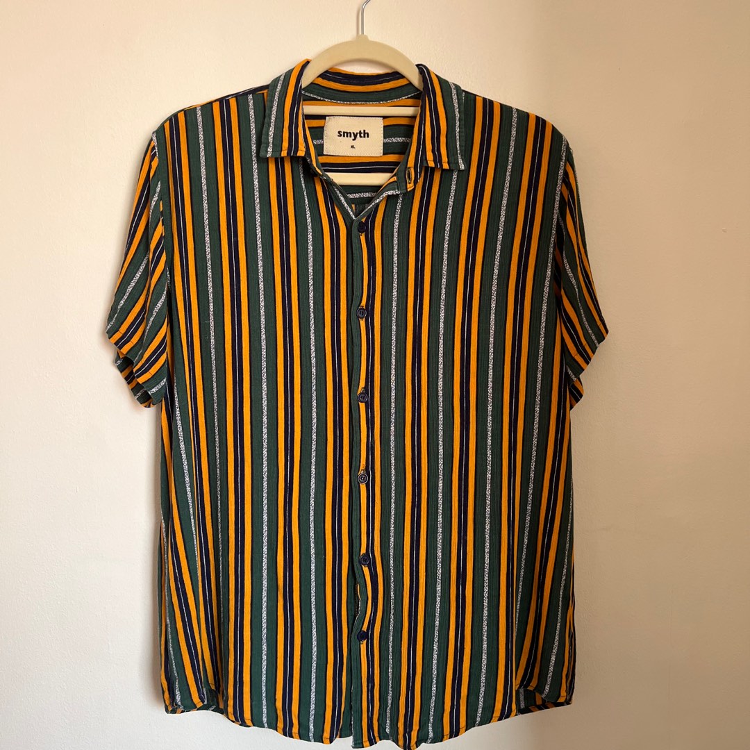Smyth Stripe Polo, Men's Fashion, Tops & Sets, Tshirts & Polo Shirts on ...
