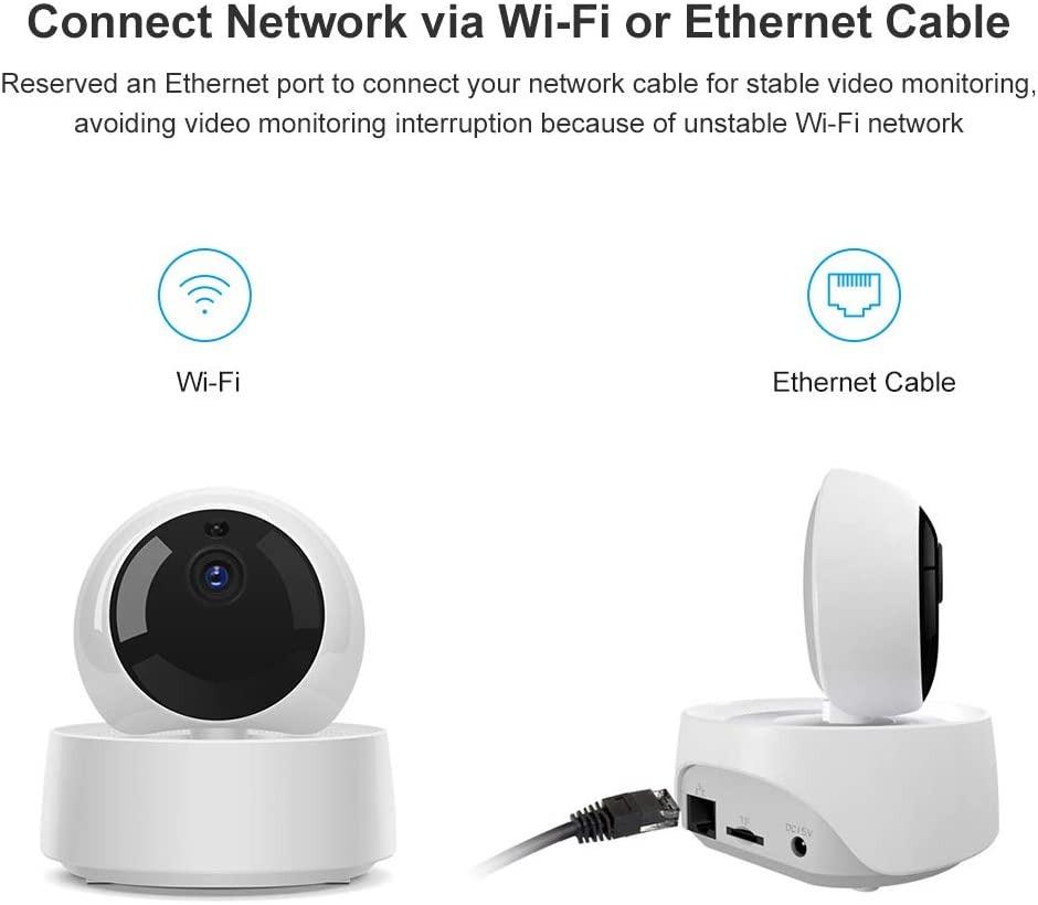 "SONOFF WiFi IP Camera, 1080P Home Security Camera for Baby/Elder/Pet ...