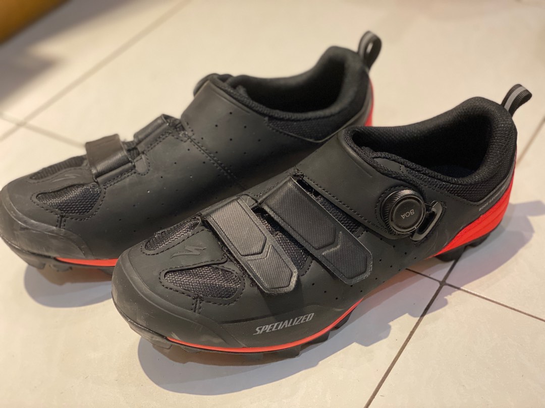 Specialized COMP MTB cycling shoes (Rocket Red), Sports Equipment ...