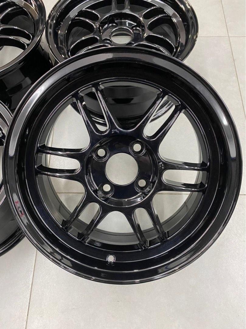 Sport Rim Enkei RPF1 15 inci Gloss Black, Auto Accessories on Carousell
