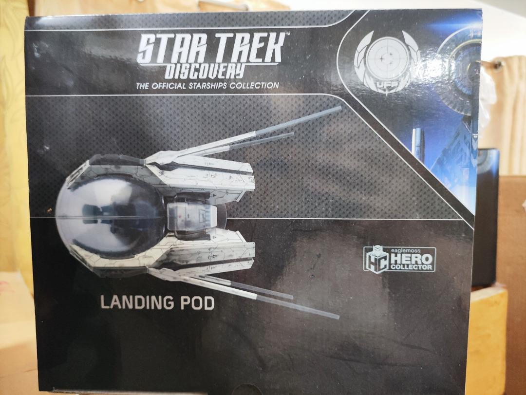 Star Trek The Official Discovery Starships Collection | Landing Pod ...