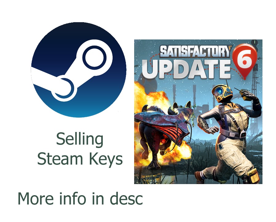 [Steam Key] Satisfactory (More games in profile), Video Gaming, Video ...