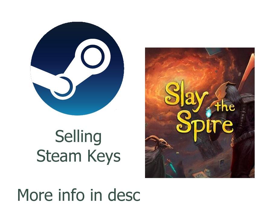 [Steam Key] Slay The Spire (More games in profile), Video Gaming, Video Games, Others on Carousell