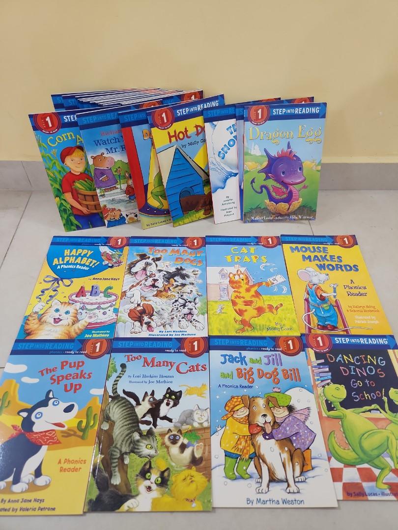 Step into reading Level 1, Hobbies & Toys, Books & Magazines, Children's Books on Carousell