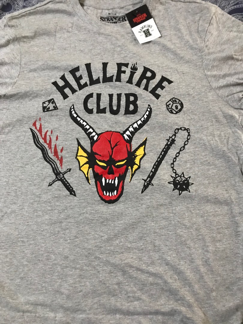 Stranger Things 4 , Hellfire Club T-shirt (official merchandise), Men's ...