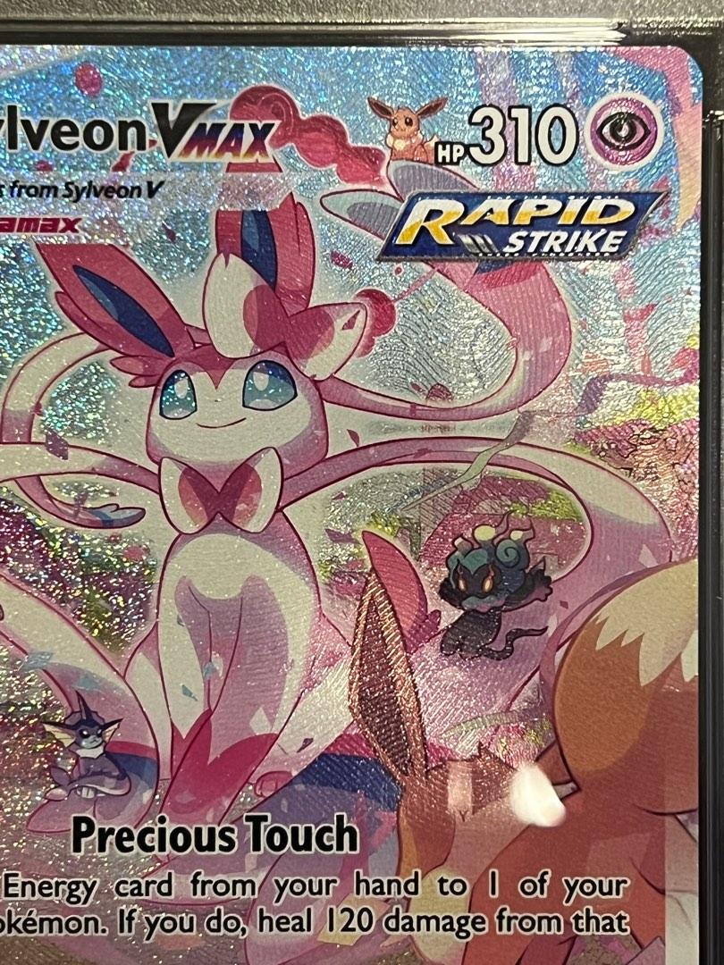 Sylveon VMax Evolving Skies PSA 10 - Alternate Art, Hobbies & Toys ...