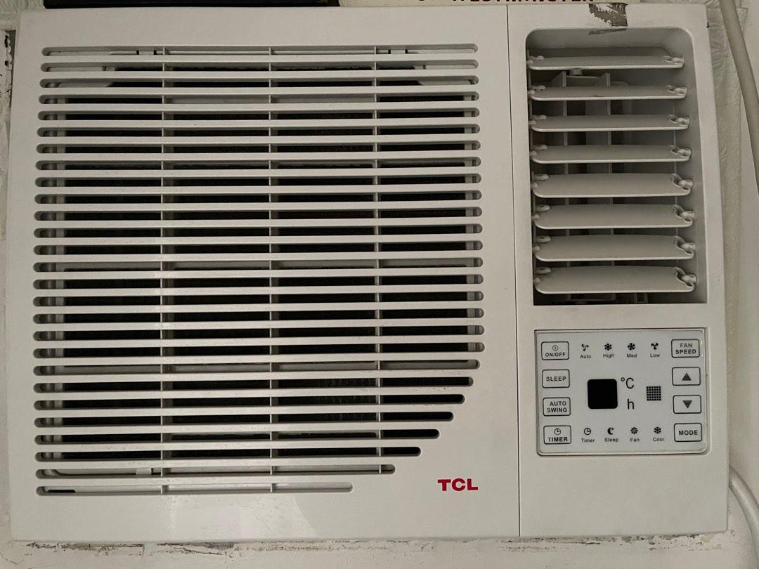 TCL Aircon, 1HP window type, TV & Home Appliances, Air Conditioning and ...