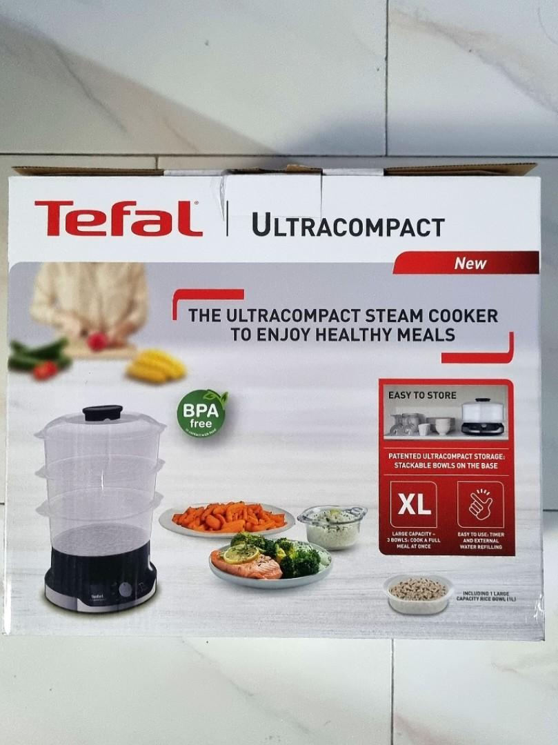 TEFAL Ultracompact Steam Cooker 9l, TV & Home Appliances, Kitchen ...