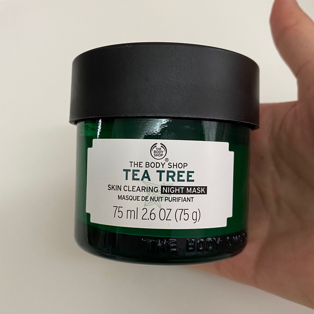 the body shop tea tree skin clearing night mask (75ml), Beauty ...