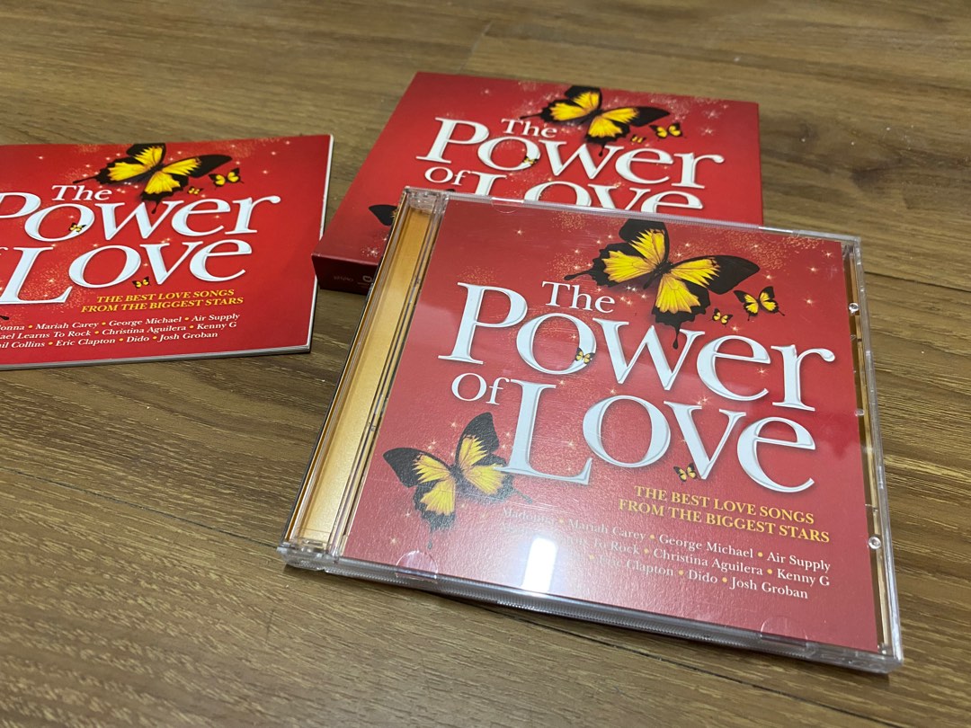 The Power of Love - 2 CDs, 興趣及遊戲, 音樂、樂器 & 配件, 音樂與媒體 - CD 及 DVD - Carousell