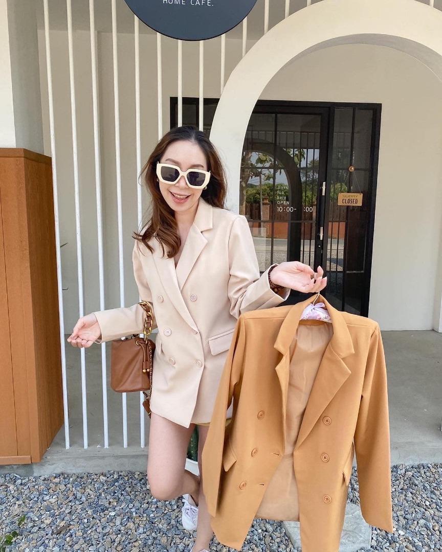 Brand New Blazer Jacket (Assorted colors available), Women's Fashion, Coats, Jackets and ...