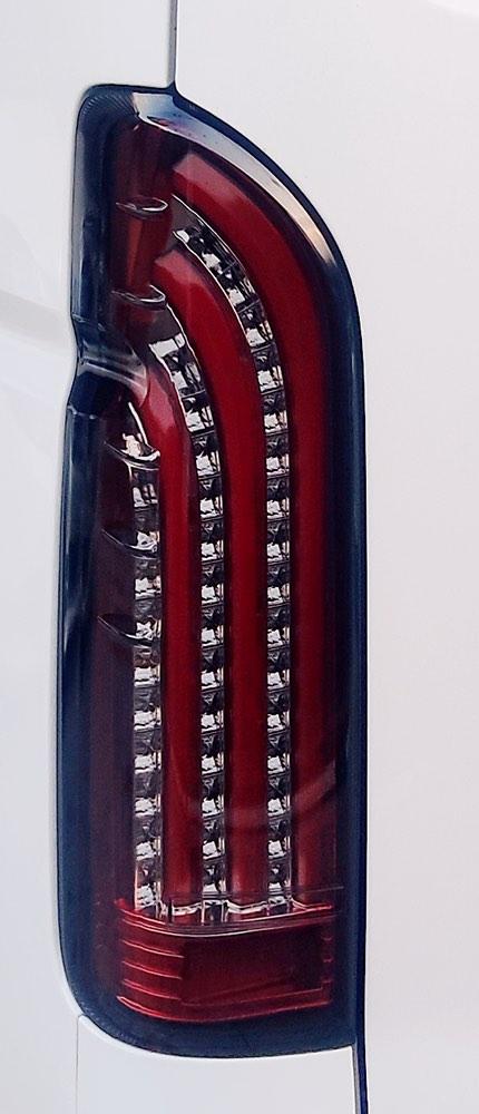REAR LAMP Toyota Hiace KDH200 Plug and Play dynamic LED Smoke Rear Lamp ...