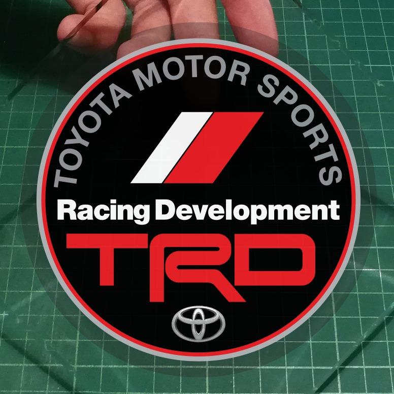 Toyota Landcruiser FJ Cruiser Fortuner 4x4 Static Cling Car Decals ...