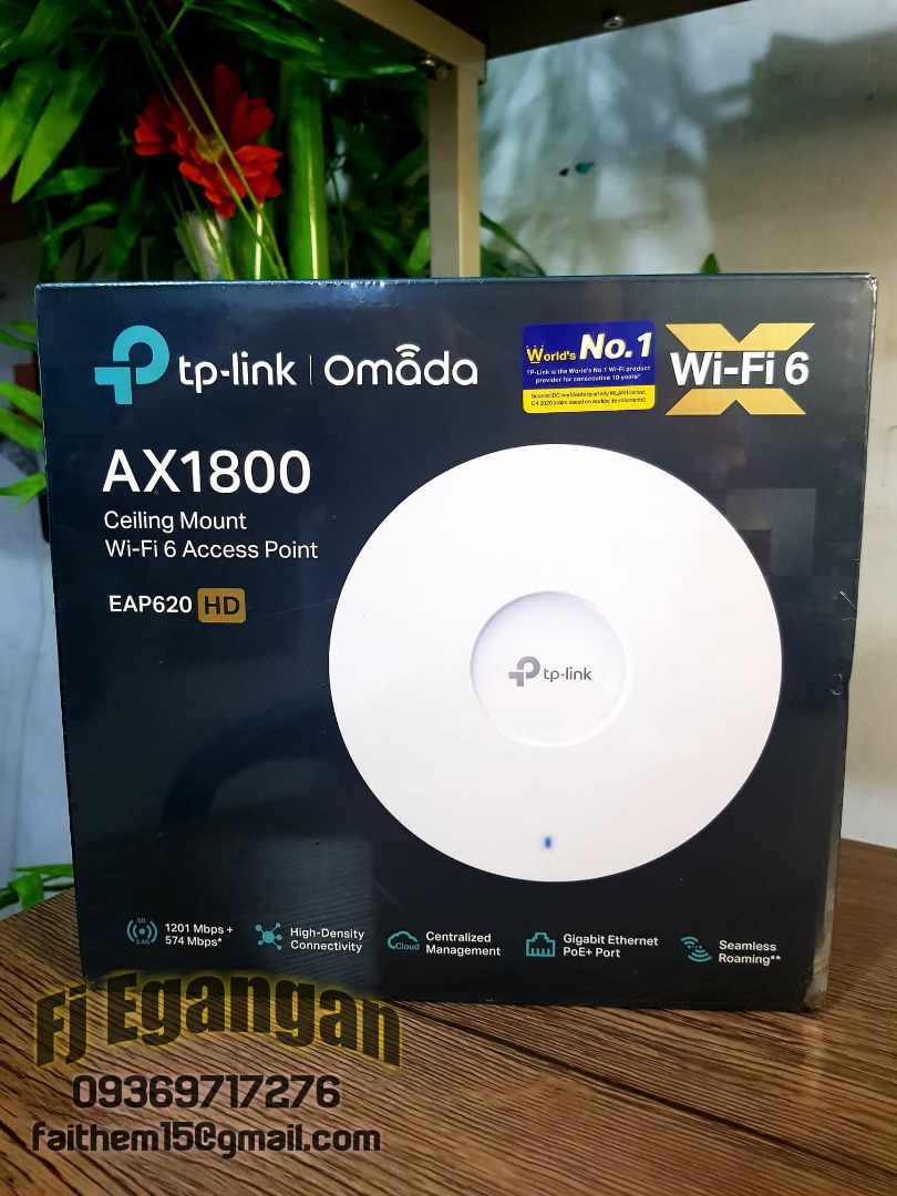 TP-Link EAP620 AX1800 Ceiling Mount WiFi 6 Access Point | EAP 610 Wifi ...