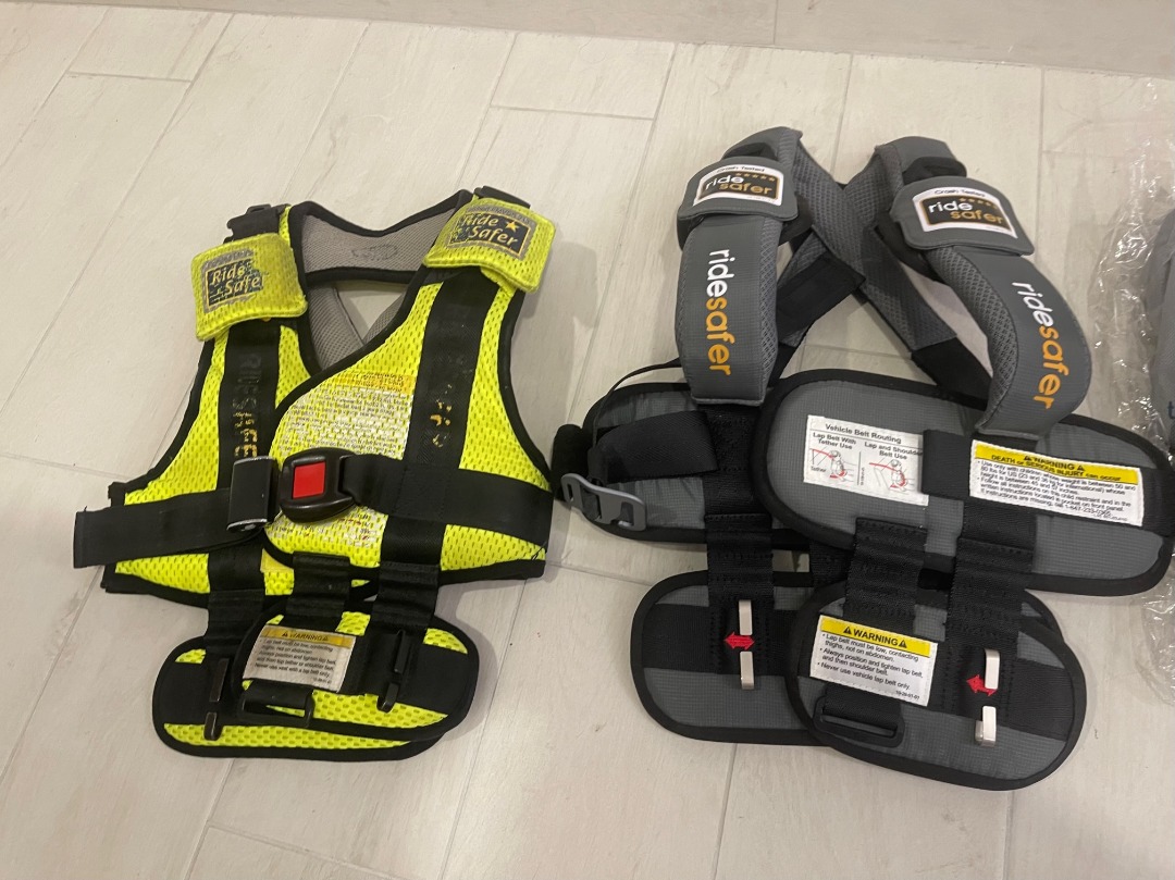 Travel vests for kids (1 small, 1 large) Ride Safer, Babies & Kids ...