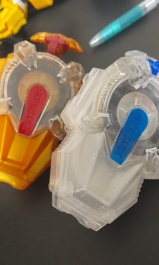 Ttomy Beyblade String Launchers, Hobbies & Toys, Toys & Games on Carousell