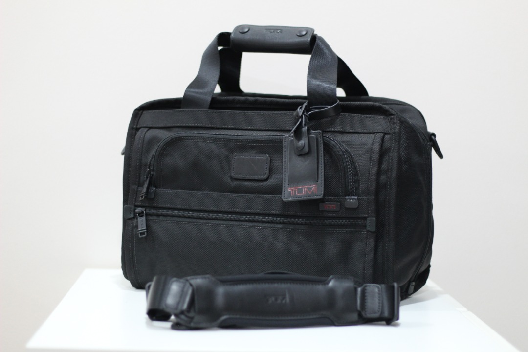 Tumi 22155DH - Alpha Accessory Satchel / 15" duffle / overnight bag ...