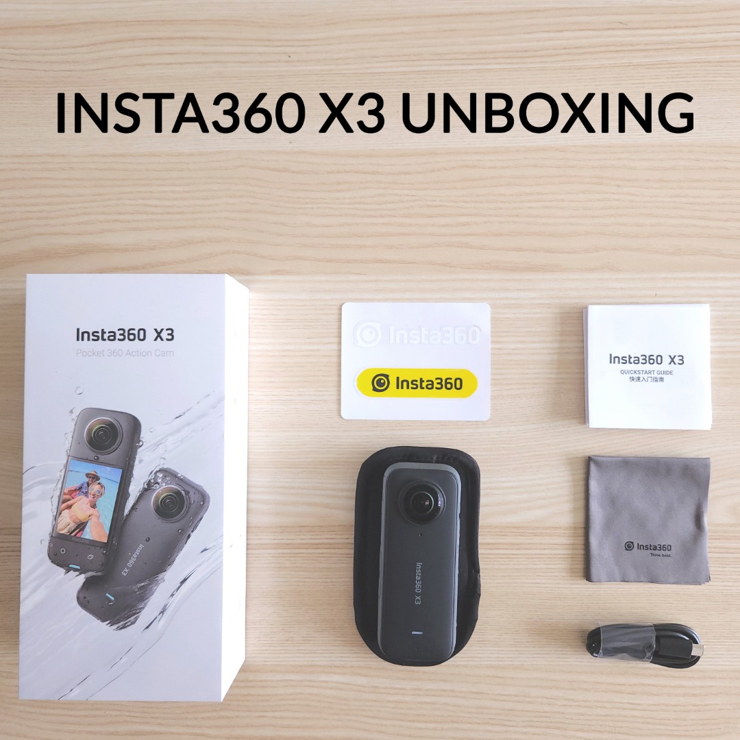 [Pre-Order] Brand New Insta360 X3 Standalone Set, Photography, Cameras ...