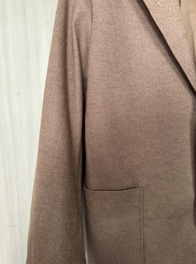 Uniqlo U Wool Blend Jersey Tailored Jacket Blazer, Men's Fashion, Coats ...