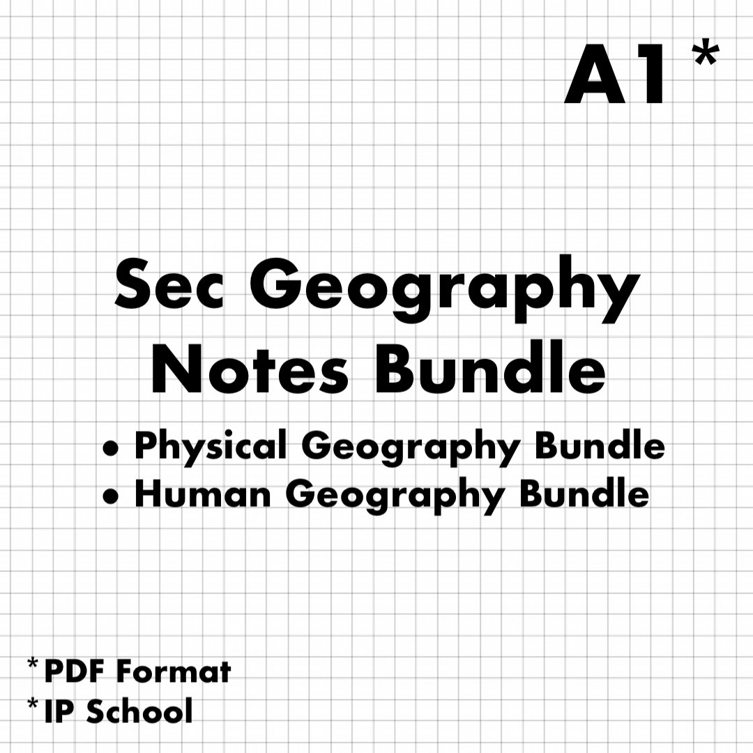 Upper Secondary Geography Notes, Hobbies & Toys, Books & Magazines ...