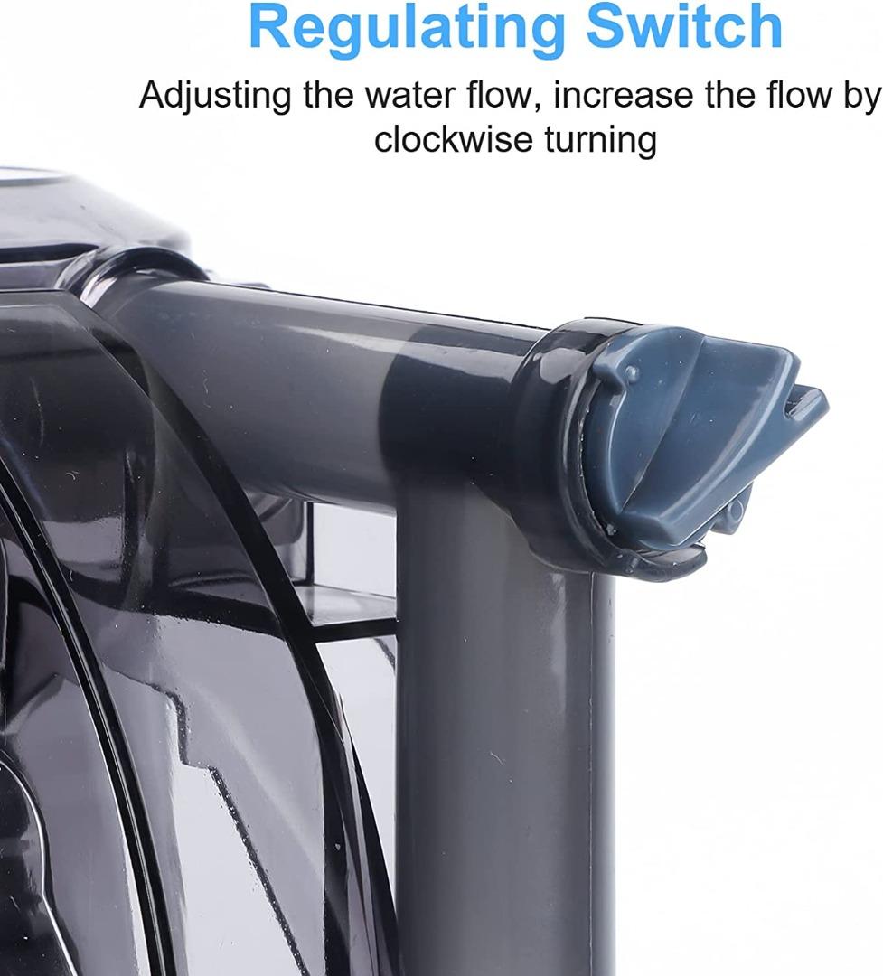 "(USED) AKKEE Aquarium Hang On Filter, External Hanging Fish Tank ...