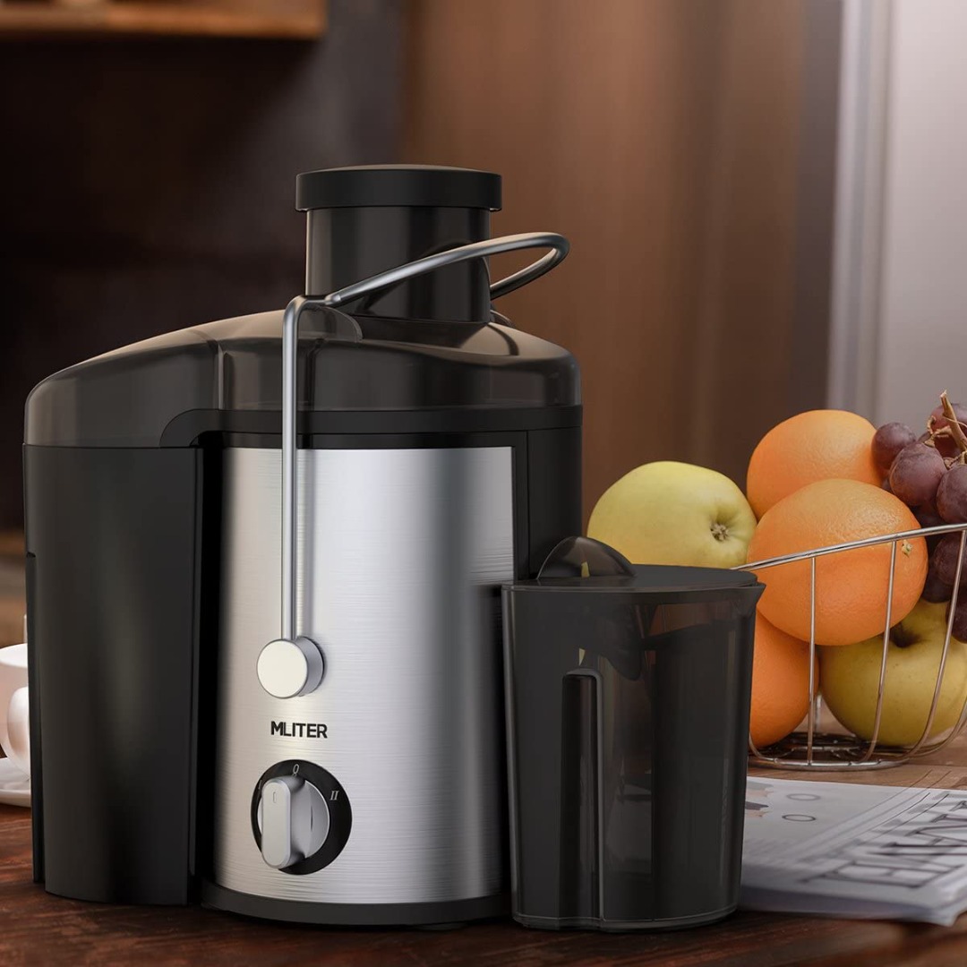 (Used) MLITER Juicer Machine Whole Fruit Juice Maker with 65mm Feed ...