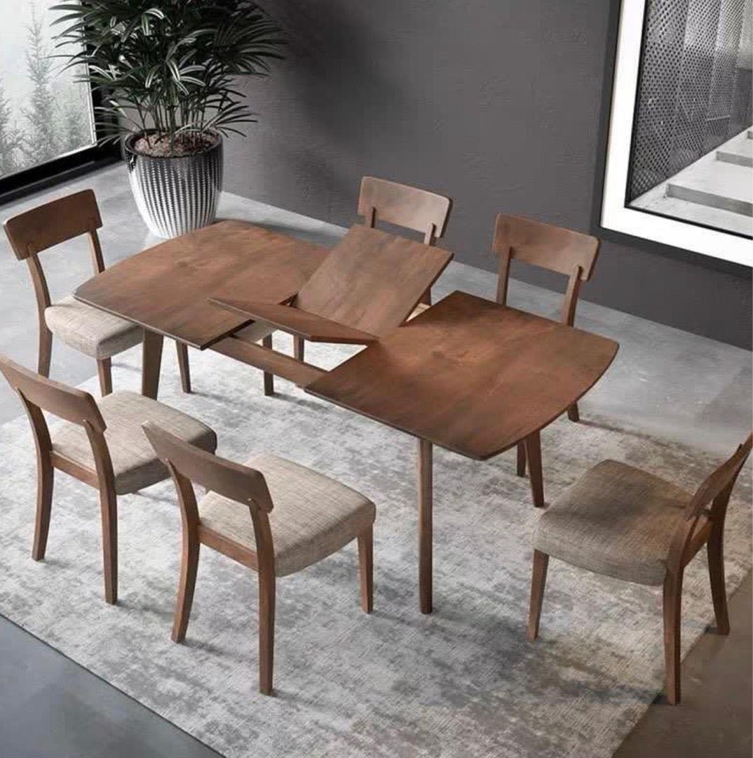 V. Hive extendable dinner table, Furniture & Home Living, Furniture ...
