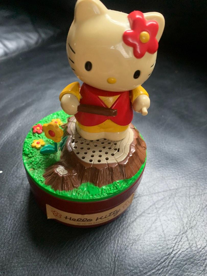 VINTAGE 1999 Hello Kitty Hard Plastic Garden Symphony Collectible ...