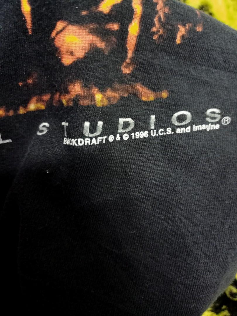 Vintage 90s movie backdraft shirt, Men's Fashion, Tops & Sets, Tshirts ...