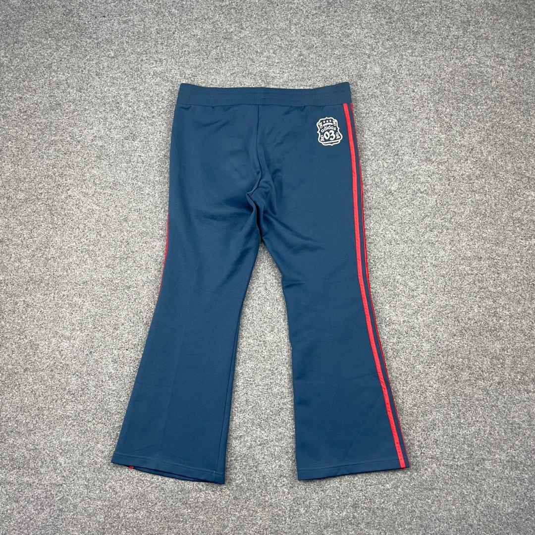 Vintage Adidas Tracksuit Boot Cut Pants, Women's Fashion, Activewear on ...