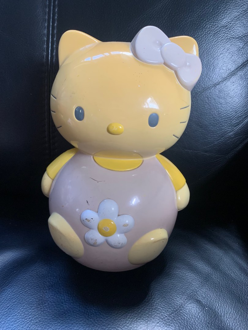 VINTAGE Hello Kitty Roly-poly Toy, Hobbies & Toys, Toys & Games on ...