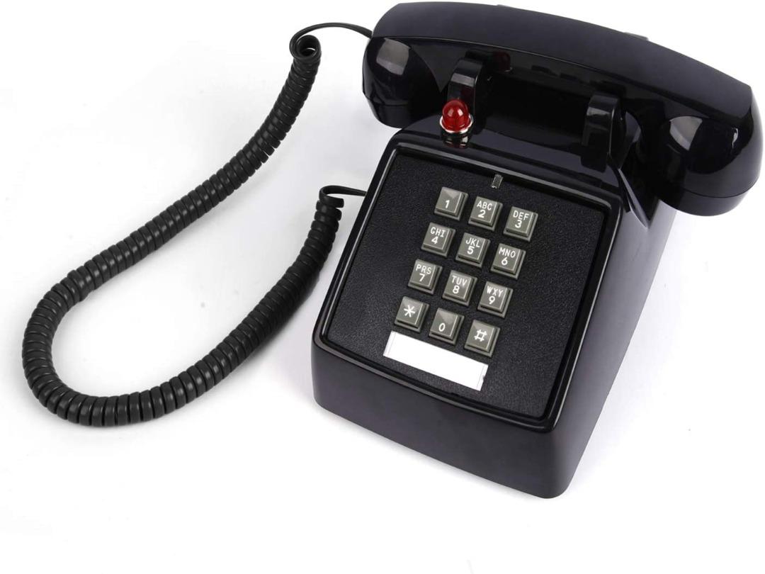 "Vintage Phone with Volume Control, Home Phone with Big Indicator ...