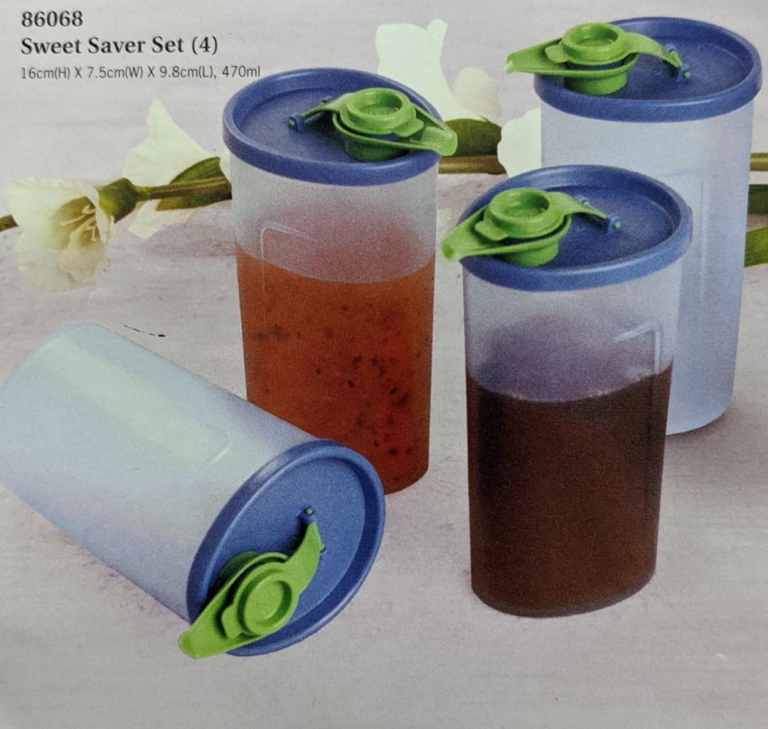 Vintage Tupperware Sweet Saver Sauce Container Water Tumbler, Furniture ...
