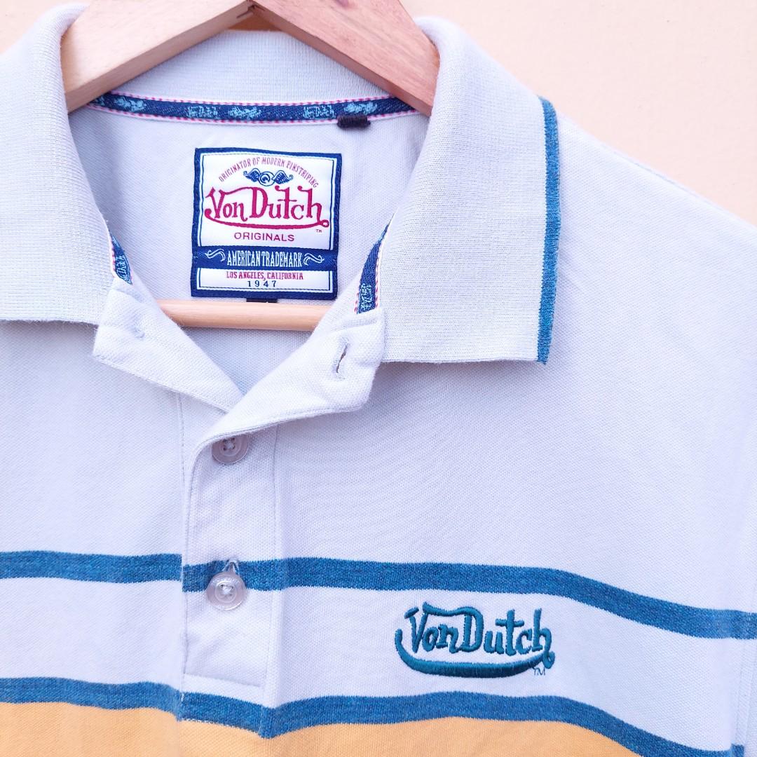 Von Dutch Polo Shirt, Men's Fashion, Tops & Sets, Formal Shirts on ...