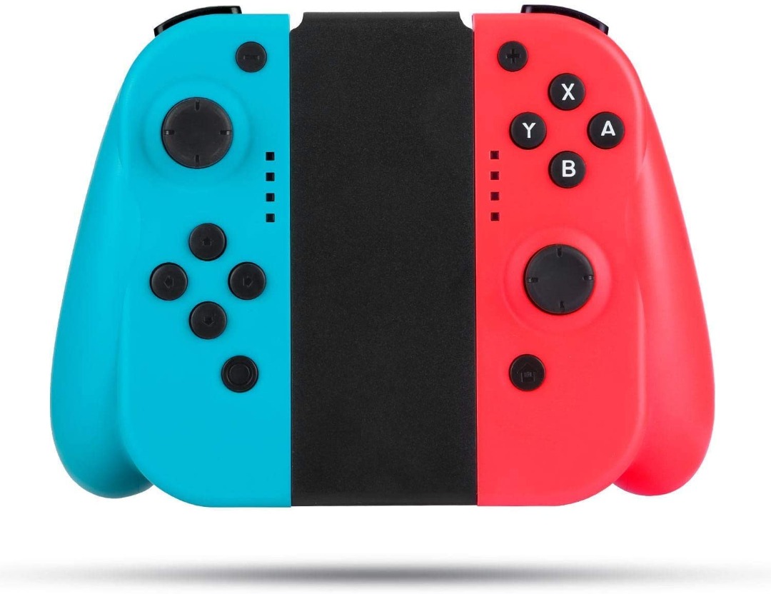 Wireless Controller for Switch, BestOff Neon Red Neon Blue Controllers ...