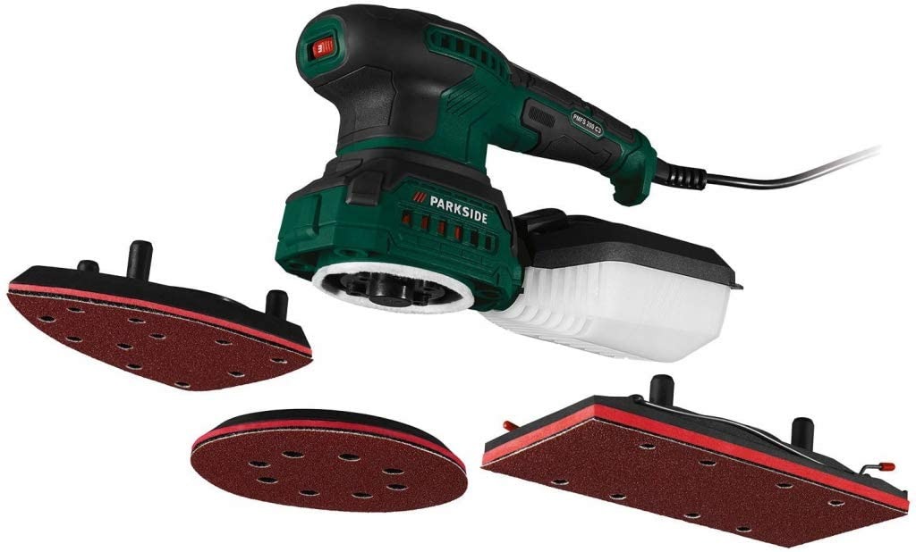 (with accessories - extra sandpaper) Parkside 3-in-1 Multi-Function ...