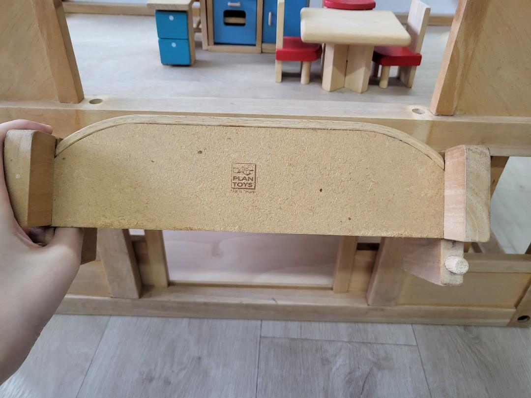 Wooden doll house plan toys, Hobbies & Toys, Toys & Games on Carousell
