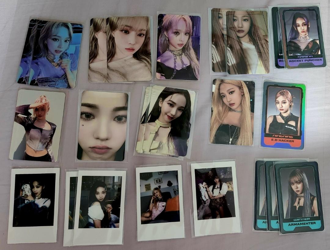 WTS aespa girls album photocards, Hobbies & Toys, Memorabilia ...