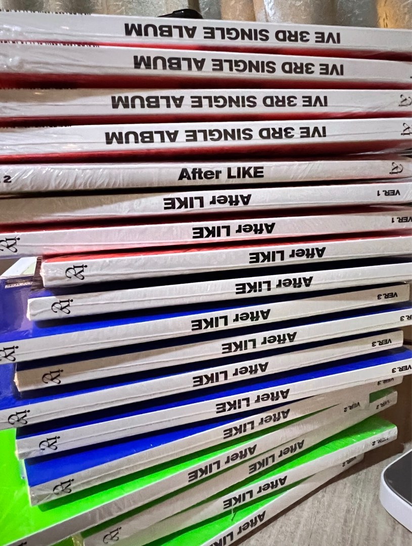 Instocks WTS LFB ive afterlike sealed albums, Hobbies & Toys, Memorabilia & Collectibles, K-Wave ...