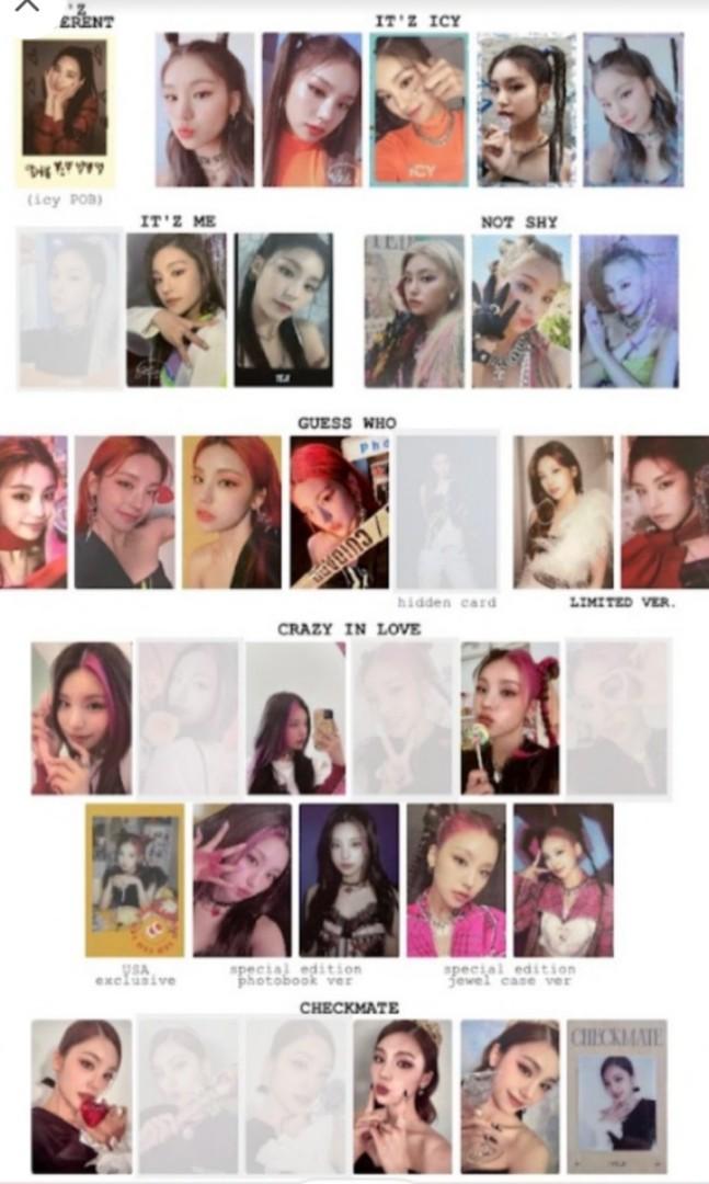 WTT / WTS - enhypen seventeen twice new jeans rose blackpink astro jo yuri le sserafim itzy pcs ...