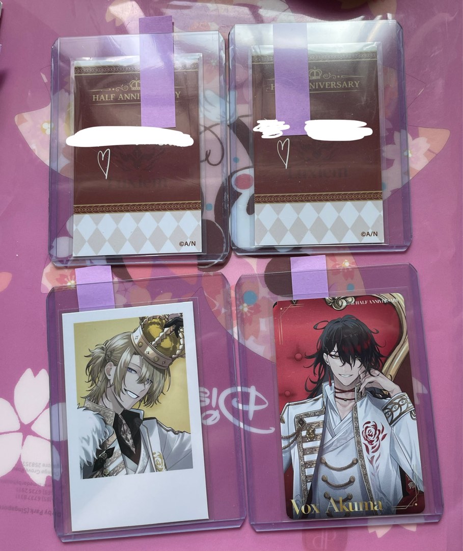 WTT LUXIEM HALF ANNI SNAPSHOT CARDS, Hobbies & Toys, Memorabilia ...